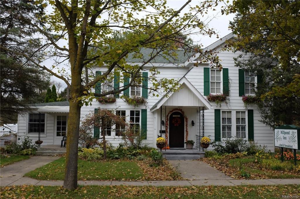 Mill Pond Inn Bed and Breakfast - Clarkson, MI Inn for Sale